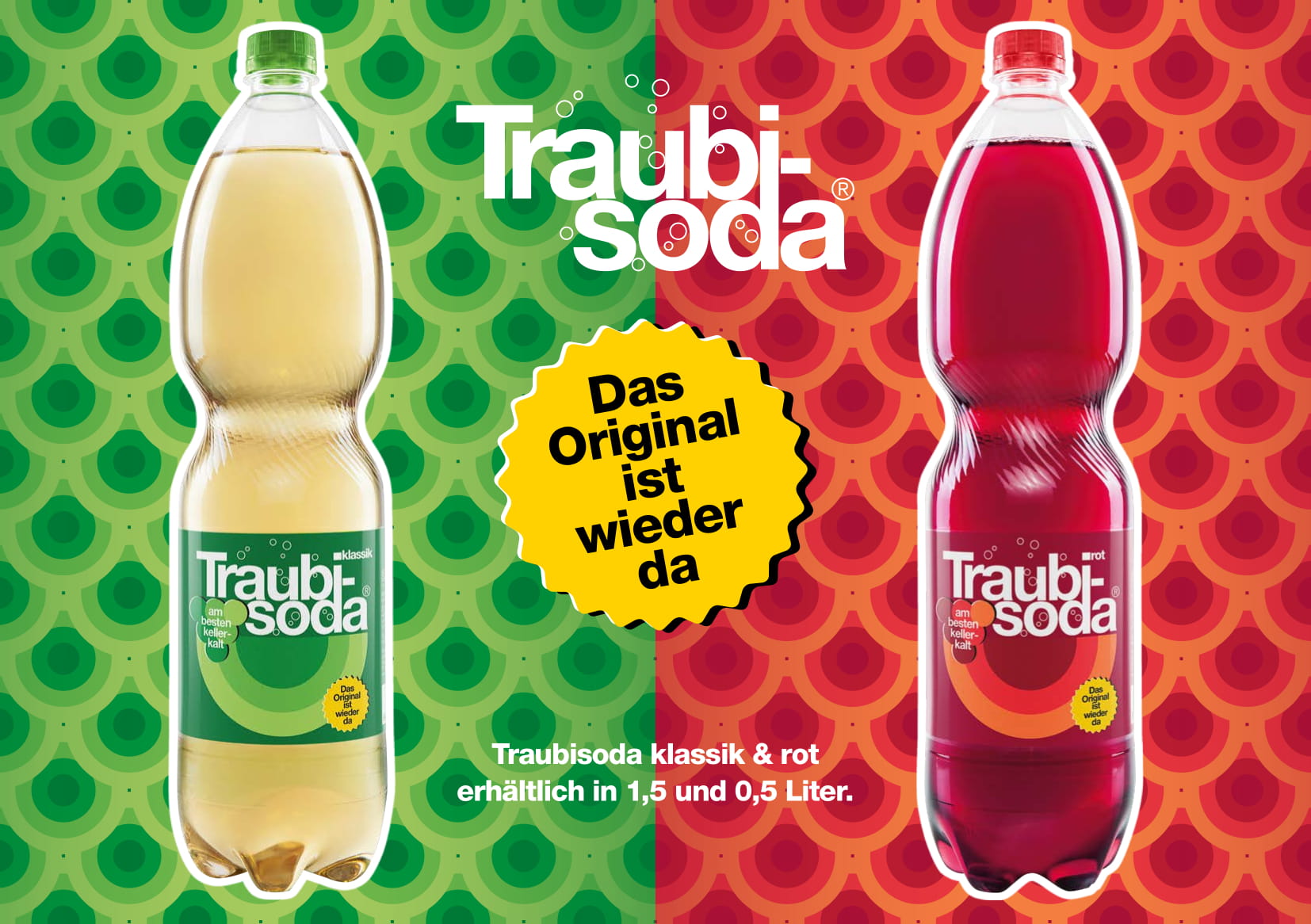 Erfrischende Neuigkeiten: Traubisoda kehrt im Original-Geschmack zurück ...